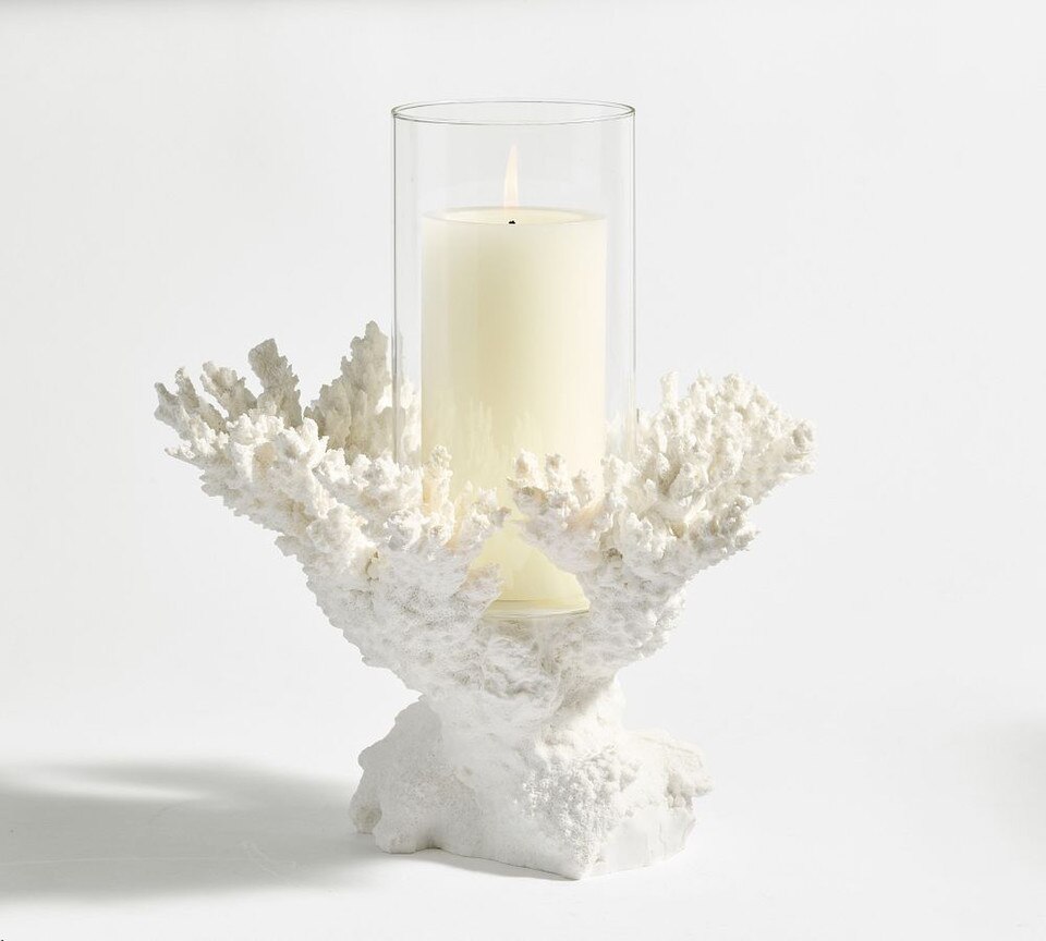 Coral Candle Holders | Pottery Barn Australia